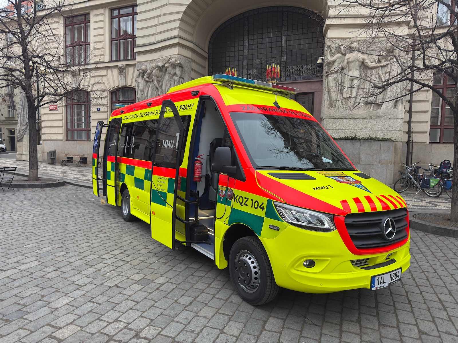Prague emergency services debut compact vehicle for mass casualty ...